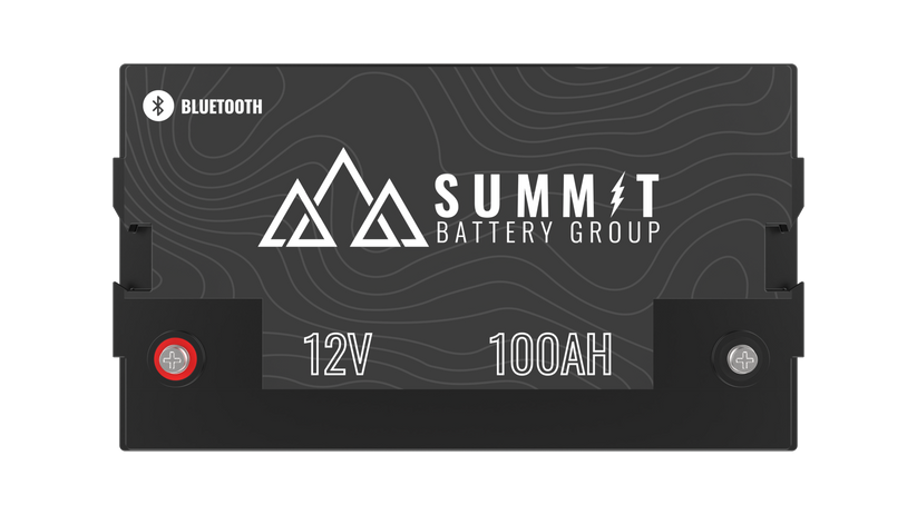 Summit Battery 12V 100AH Dual Purpose Marine Lithium Battery – Summit ...